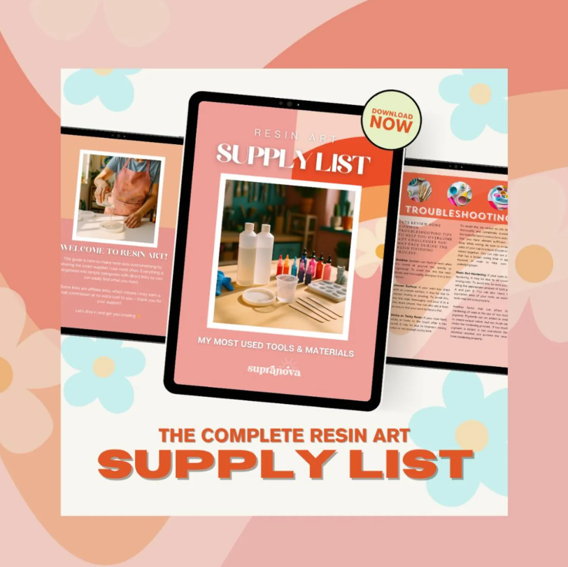 Epoxy Resin & Eco-Resin Starter Kit List – resinart